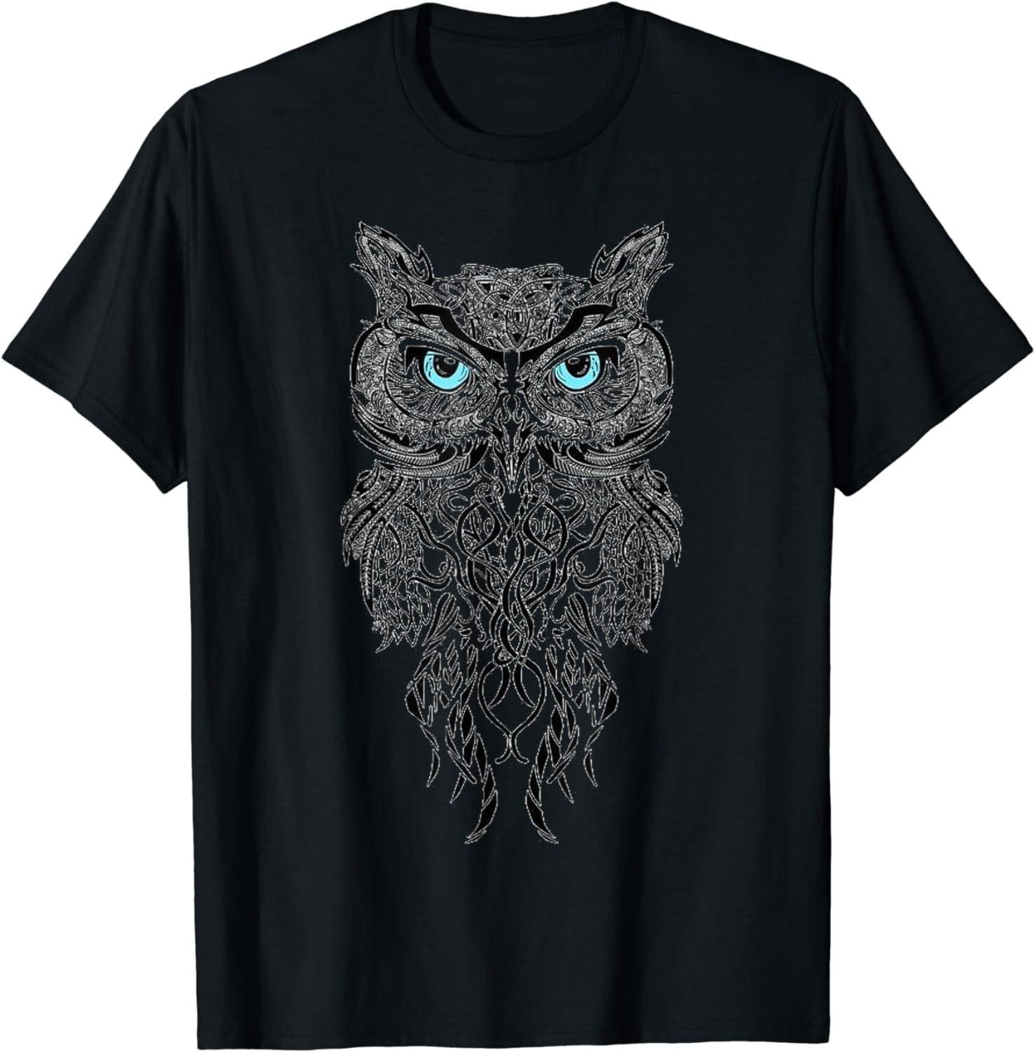 Best T-shirt is great for owl fans,Owl art T-shirt. T-Shirt - Walmart.com