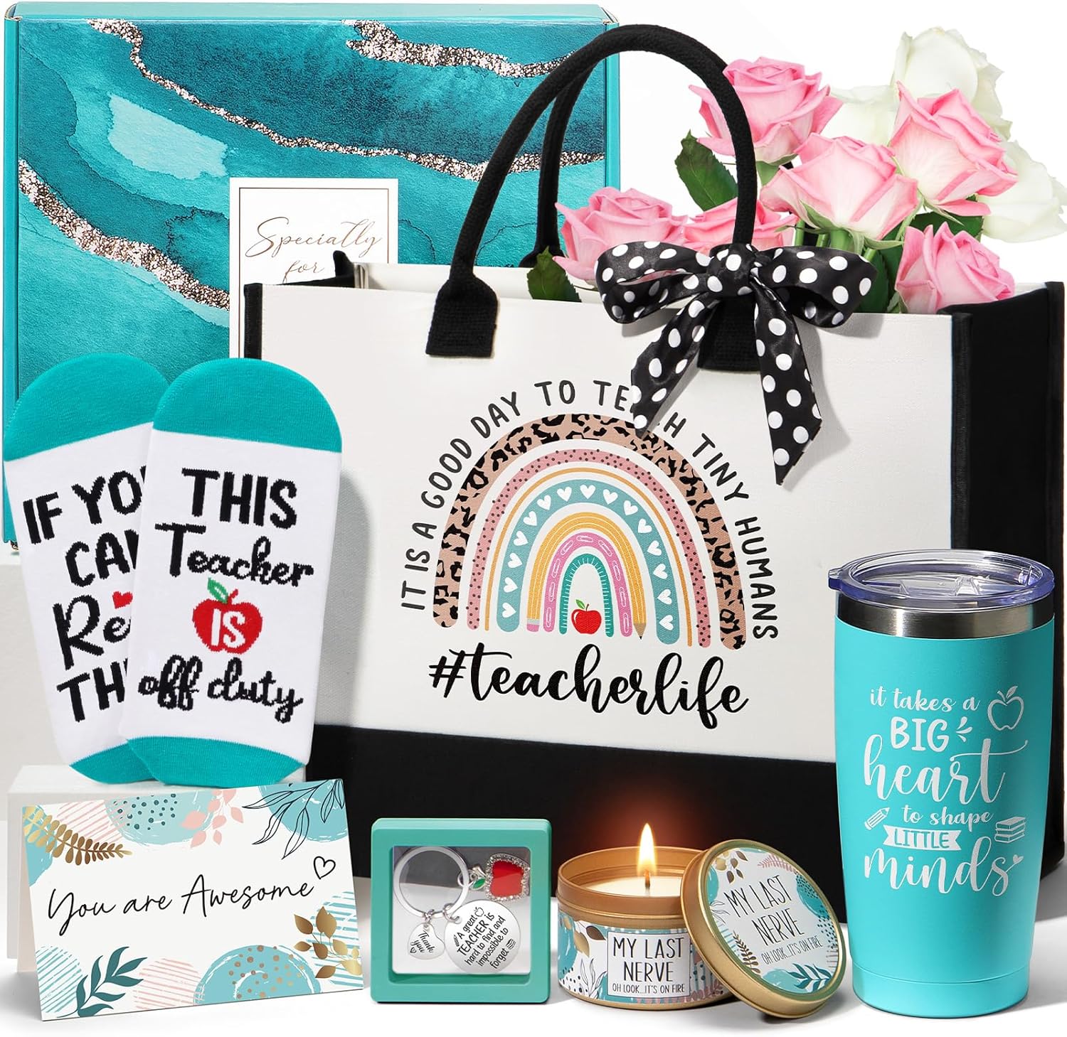 Best Teacher Appreciation Gifts for Women, End of Year Teacher Gifts ...