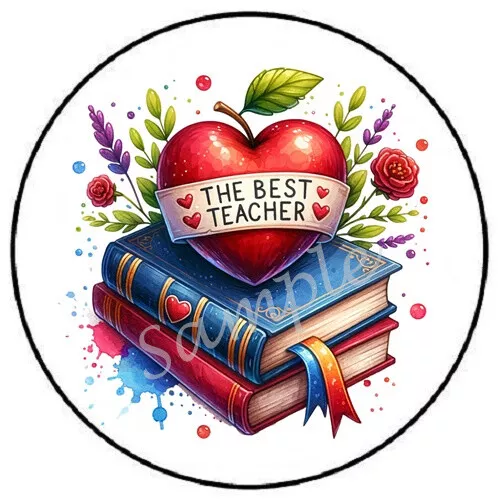Best Teacher Appreciation Sticker Party Favors Sticker Envelope Seals ...