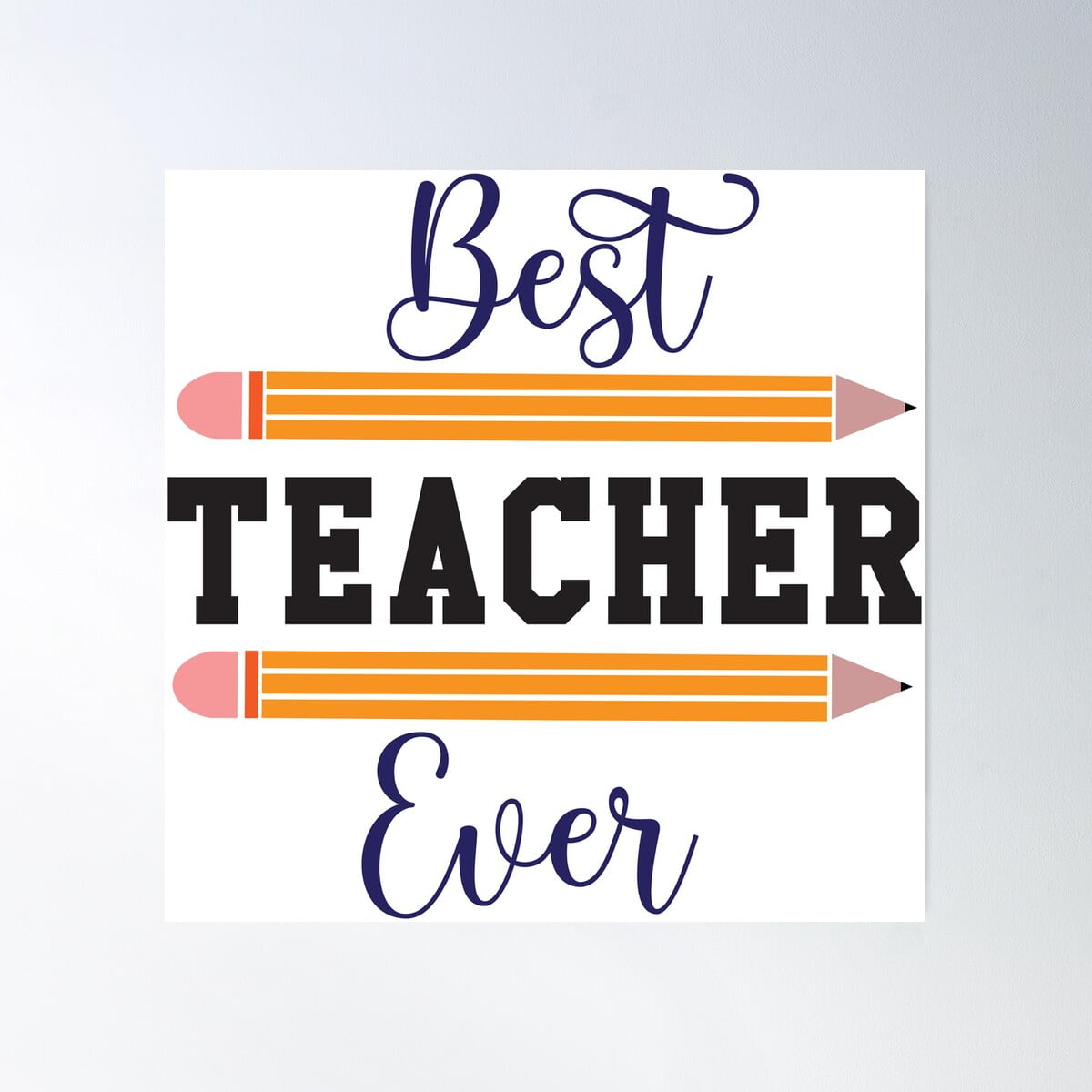 Best Teacher Ever, Best Educator Ever, Teacher Gift, Teacher ...