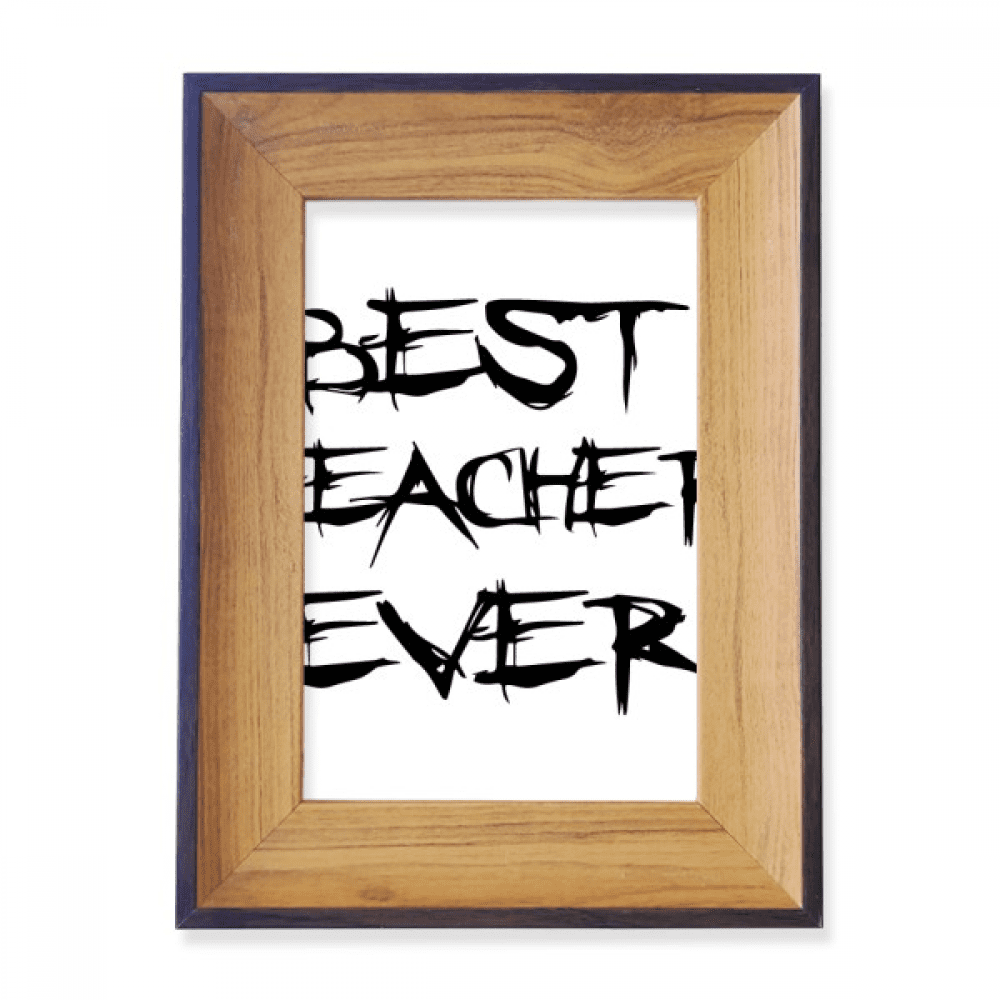 Best Teacher Ever Student Quote Photo Frame Exhibition Display Art ...