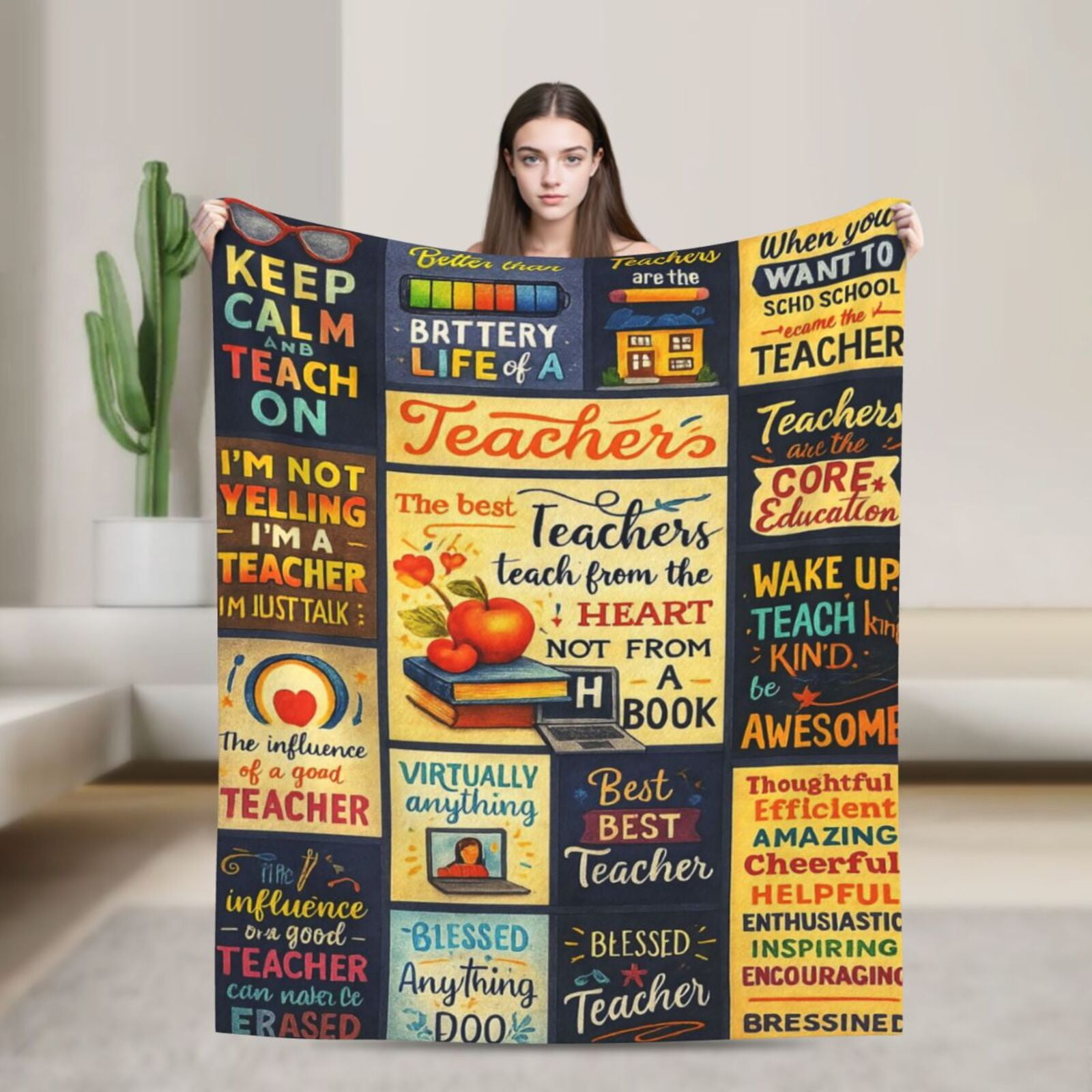 Best Teacher Gifts for Women, Unique Teacher Appreciation Gifts Idea, Teachers Day Gift for Back ...