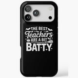 Best Teachers Are A Bit Batty Funny Halloween Creepy Teacher Bats ...