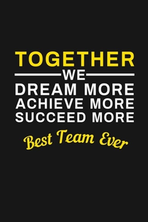 Best Team Ever: Staff Recognition Gifts (Paperback) - Walmart.com