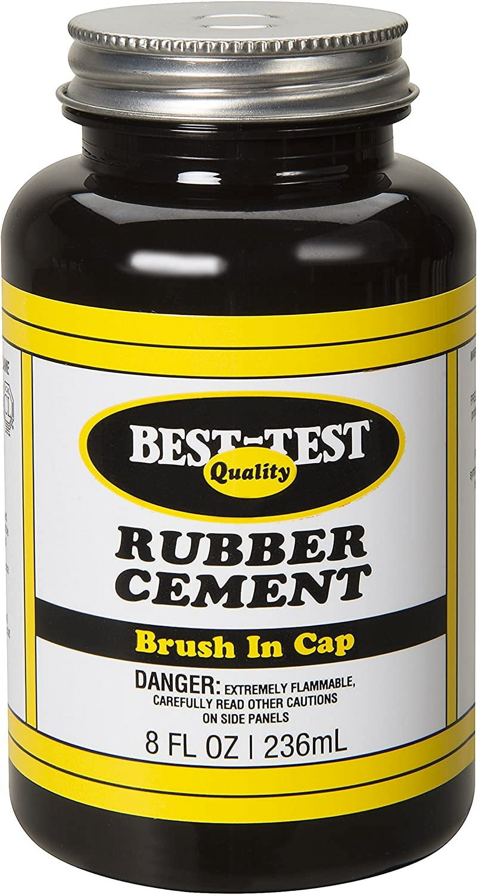 Best-Test Rubber Cement 8OZ Jar - Walmart.com