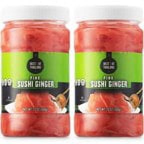 Best of Thailand Japanese Pink Pickled Sushi Ginger | No MSG | 2 Jars ...