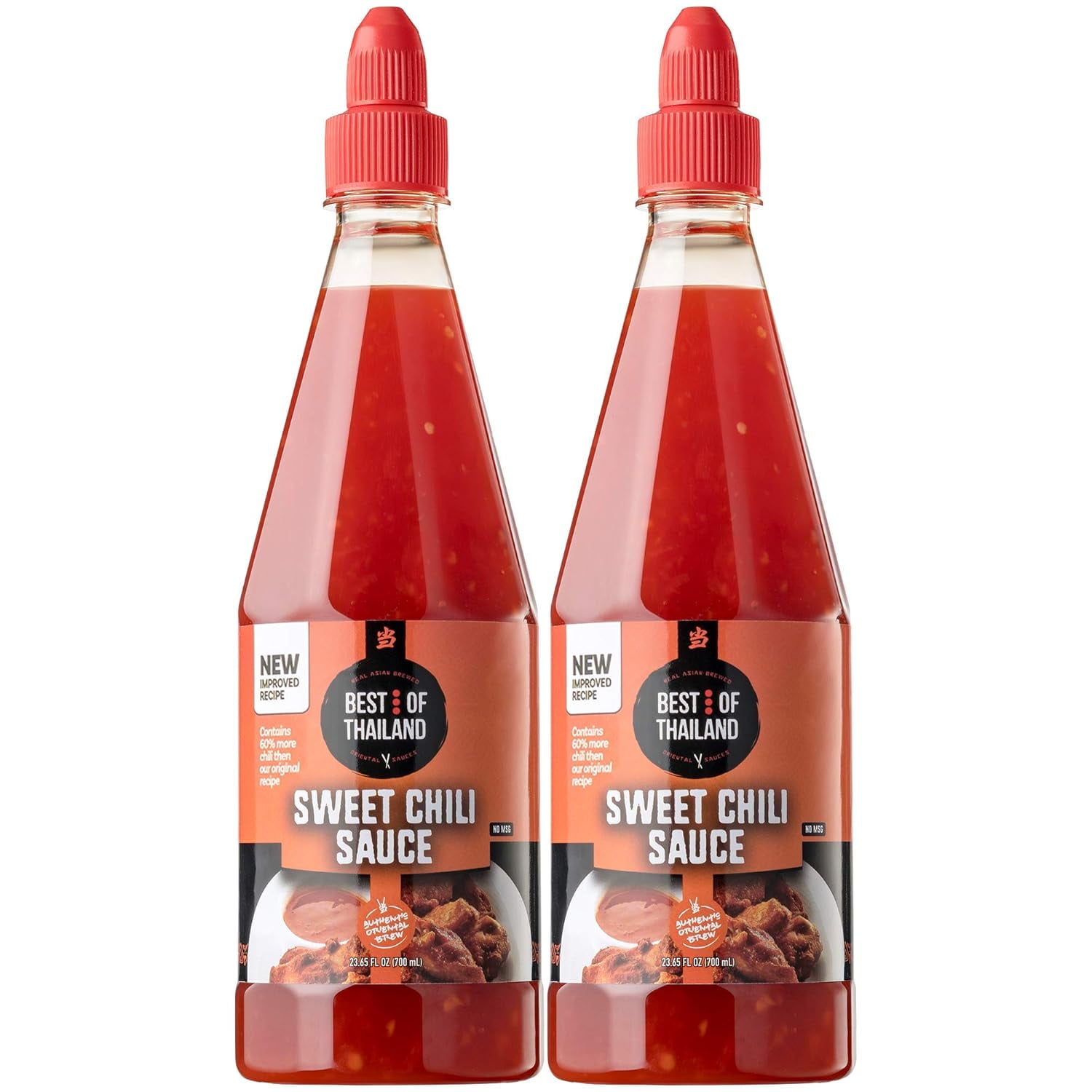 Best of Thailand Sweet Chili Sauce | 2 Bottles of 23.65oz Real ...