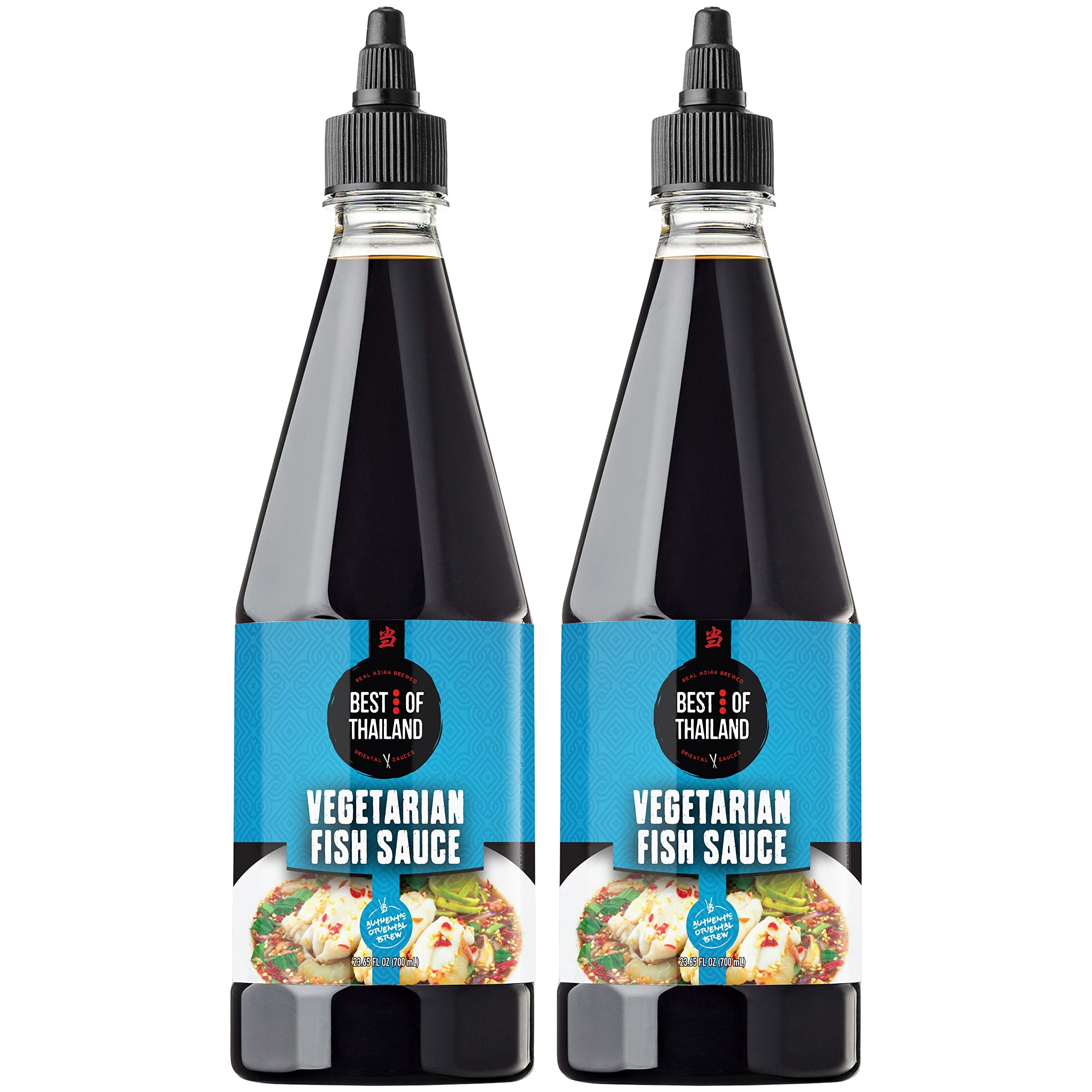 Best Of Thailand Vegetarian Fish Sauce | [Improved NO MSG] Real ...