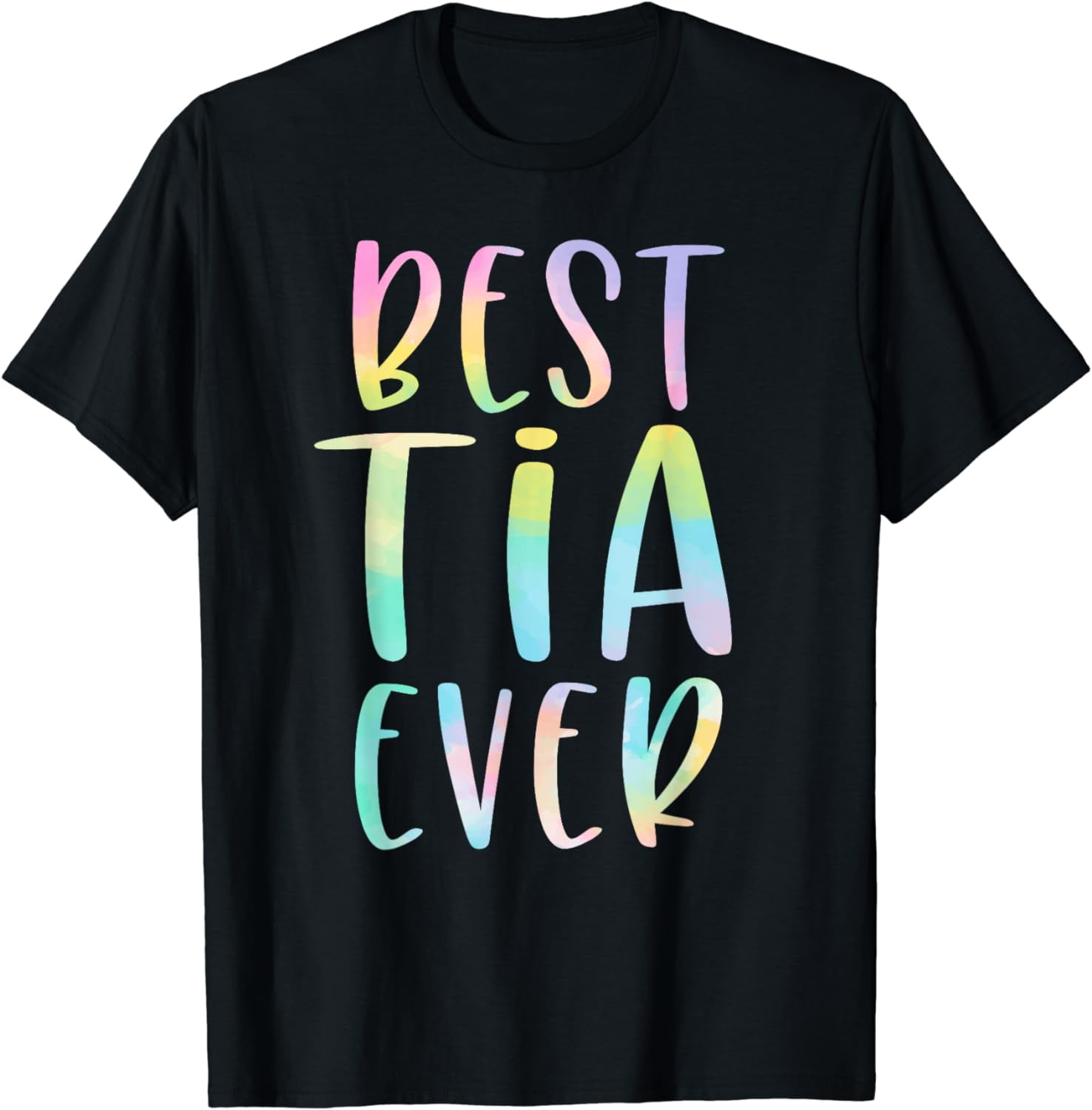 Best Tia Ever Gifts Aunt Mother's Day Tie Dye T-Shirt - Walmart.com