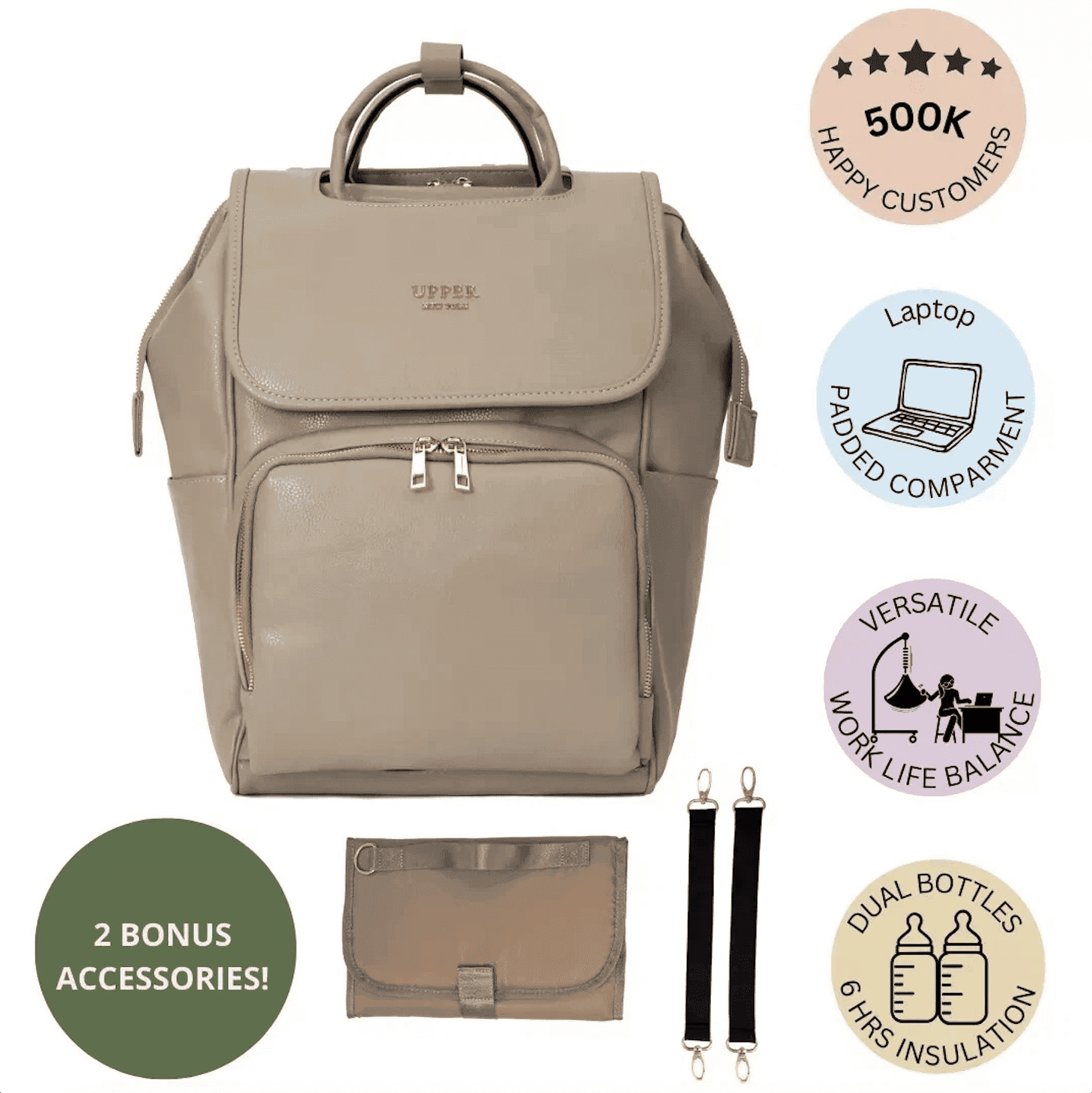 🔥 Best Trending Diaper Bag Backpack Changing Bag for Mom, Baby Shower ...