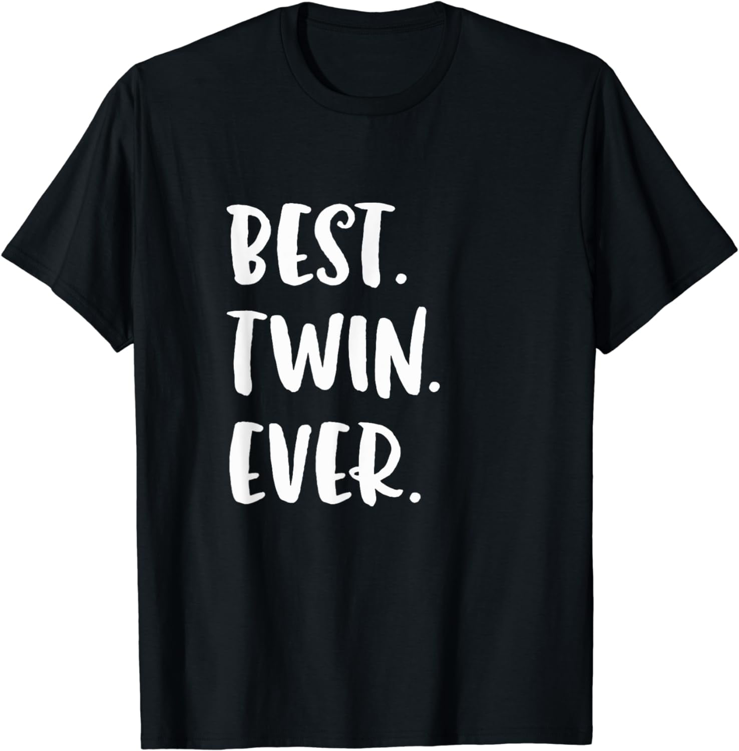 Best Twin Ever Funny Whacky Twin Happy Twin Day Cool Humor T-Shirt ...