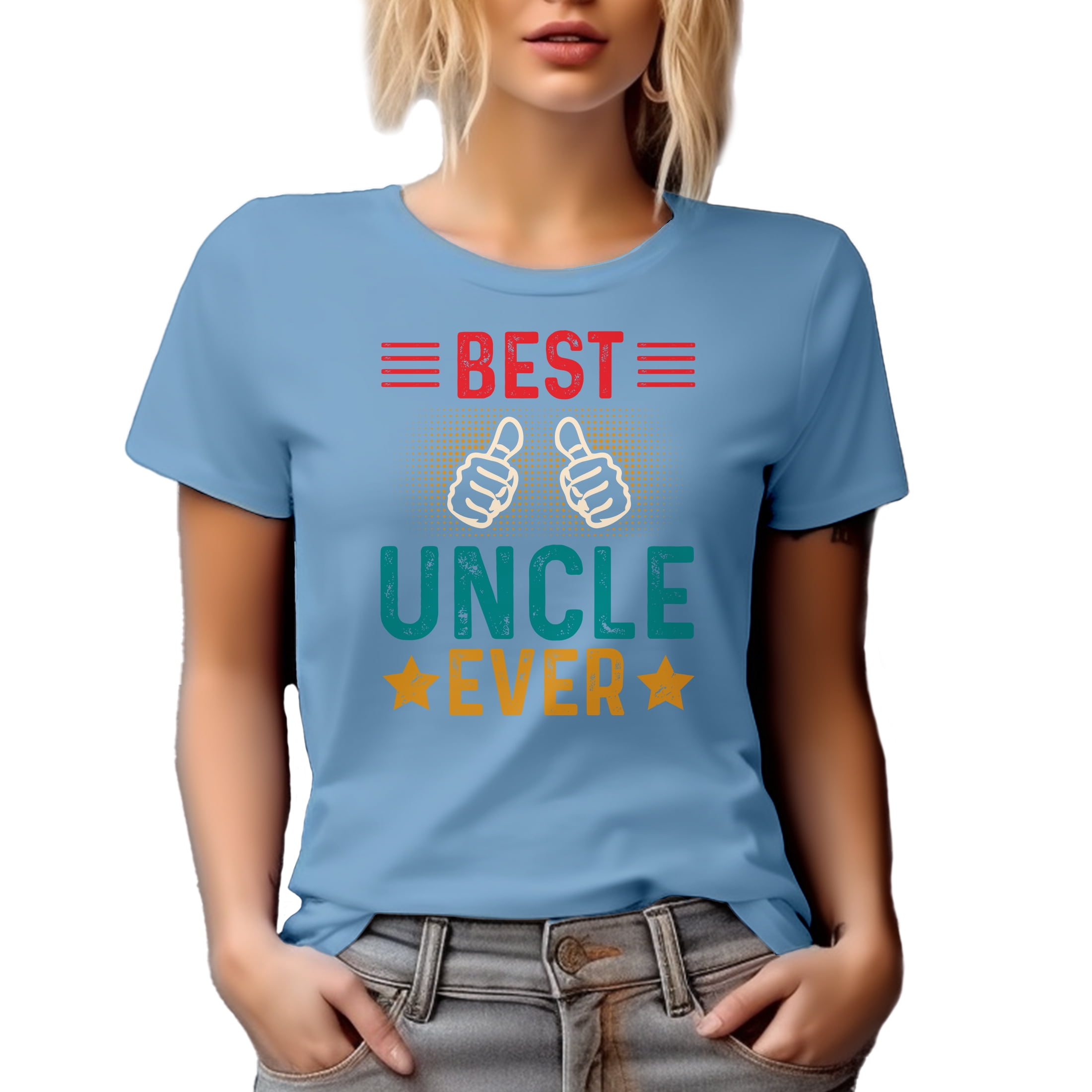 Best Uncle Ever with Two Thumbs, Uncle's Birthday or Appreciation for ...