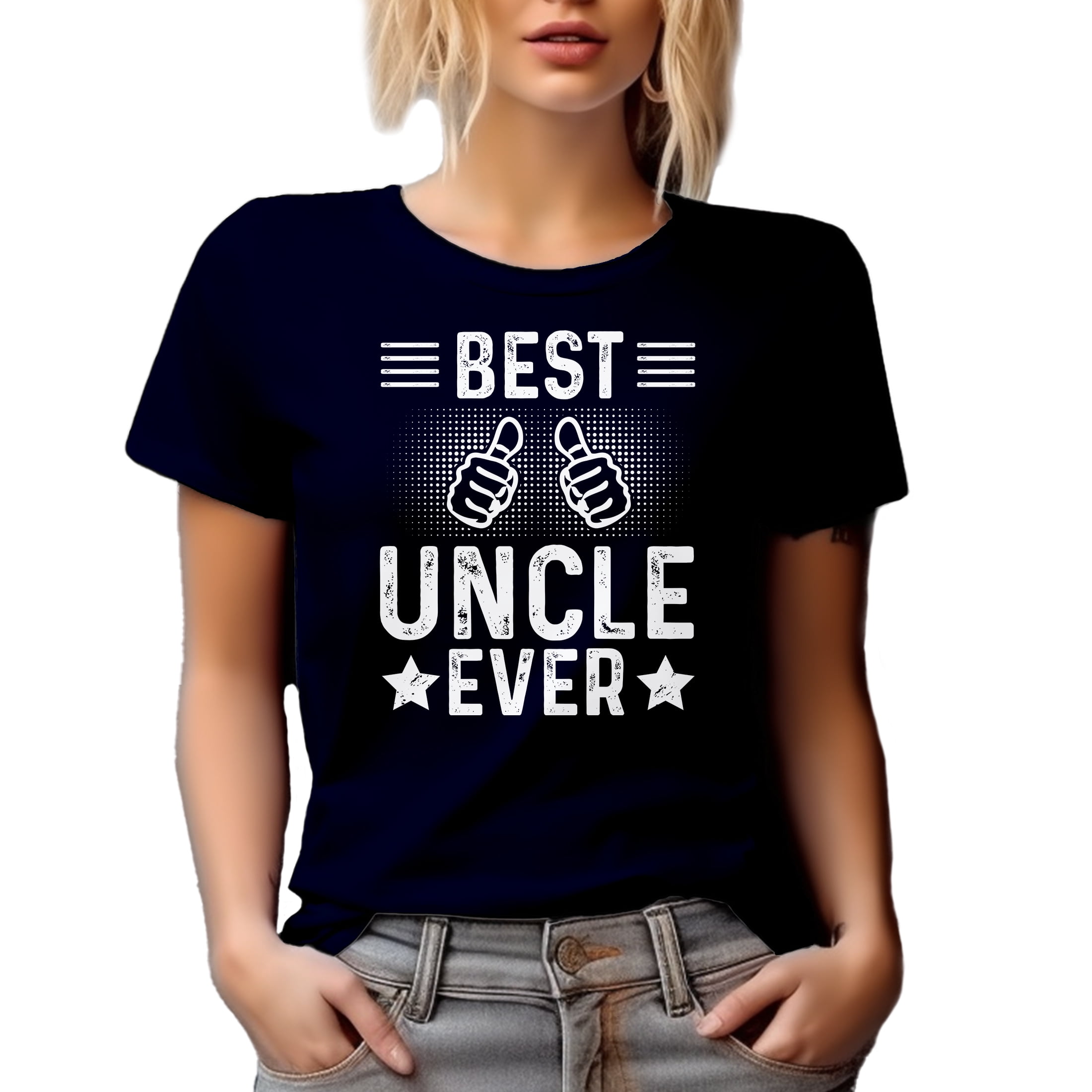 Best Uncle Ever with Two Thumbs - Uncle's Birthday or Appreciation for ...