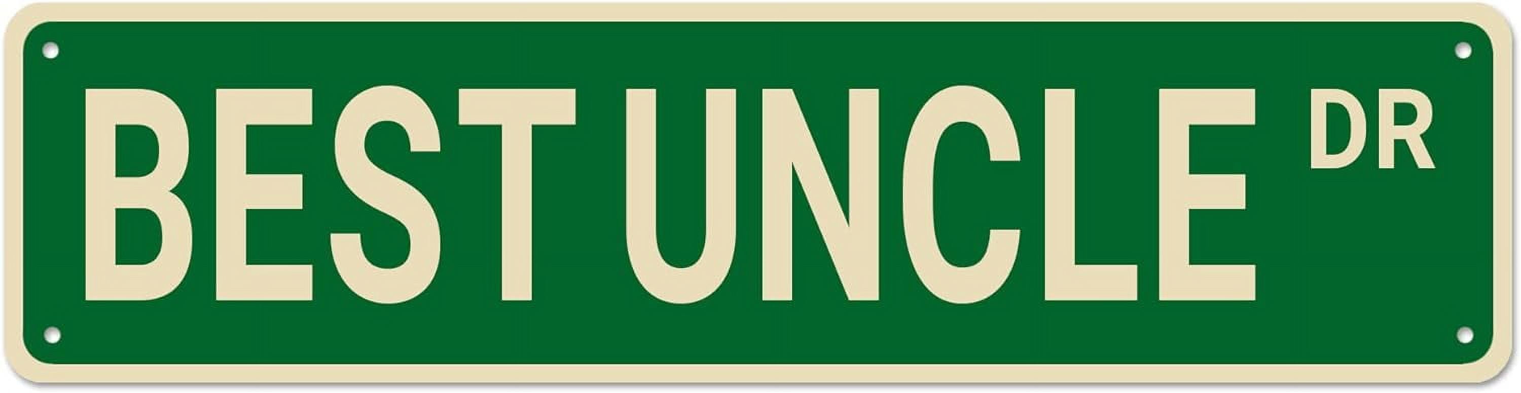 Best Uncle Street Signs, Uncle Decor Uncle Sign Gift for Uncle, Wall ...