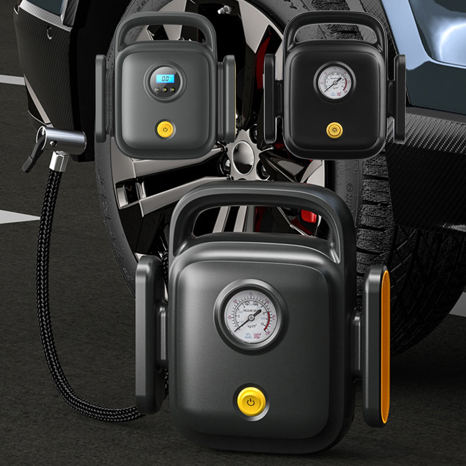 Best Value, Portable Electric Car Inflator Pump, Compact High-Power ...