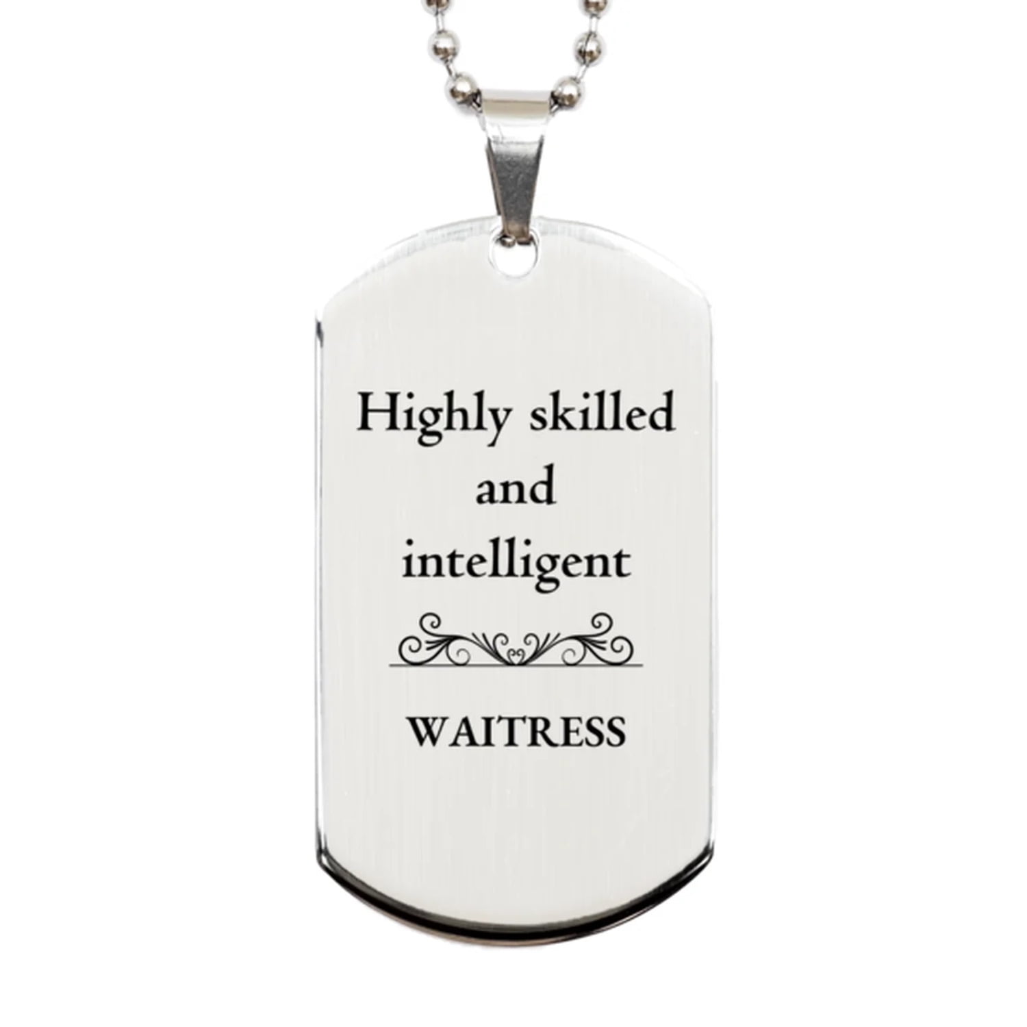 Best Waitress Gifts, Highly skilled and intelligent, Appreciation ...