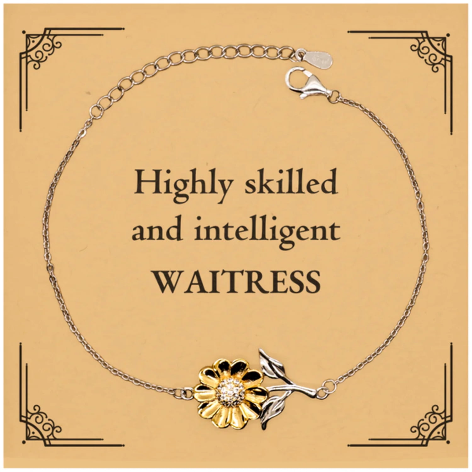 Best Waitress Gifts, Highly skilled and intelligent, Appreciation ...