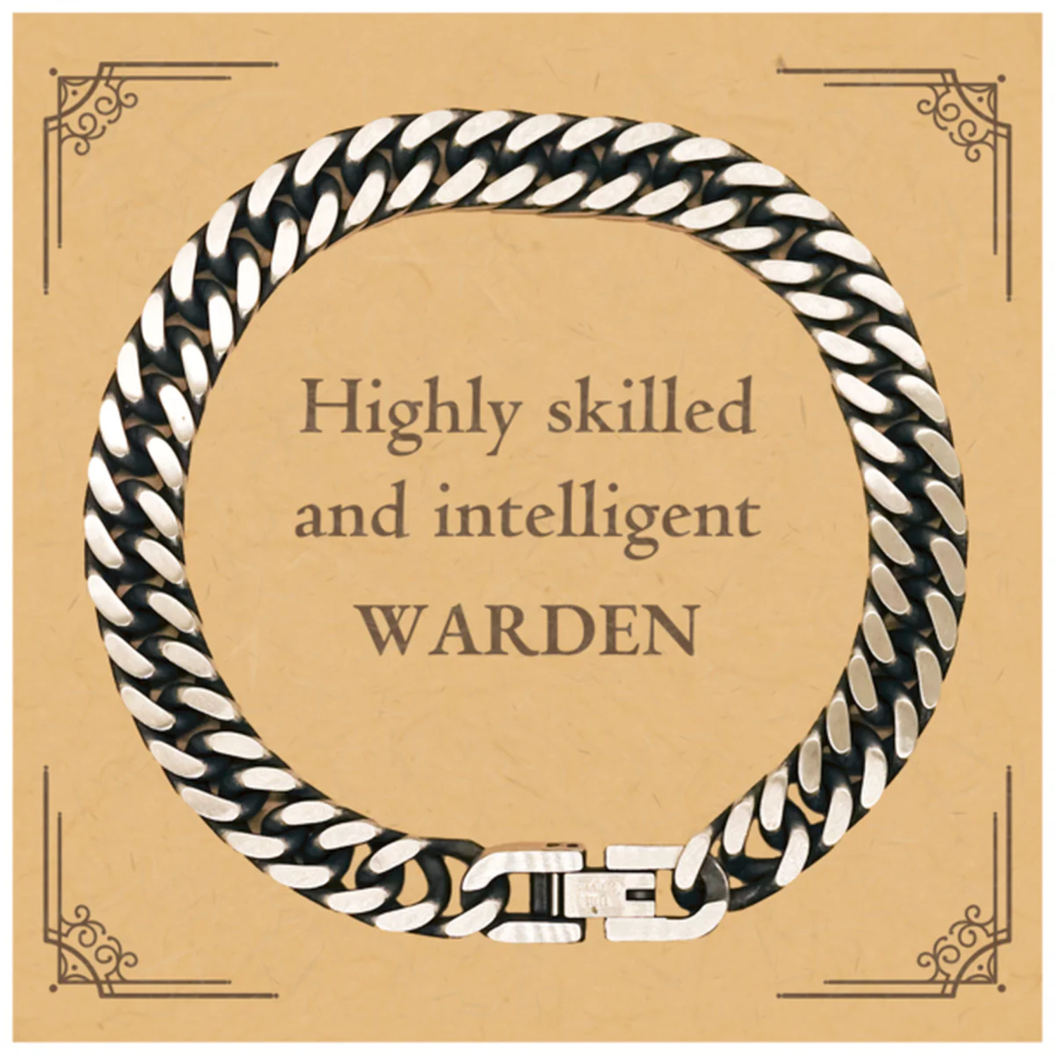 Best Warden Gifts, Highly skilled and intelligent, Appreciation ...