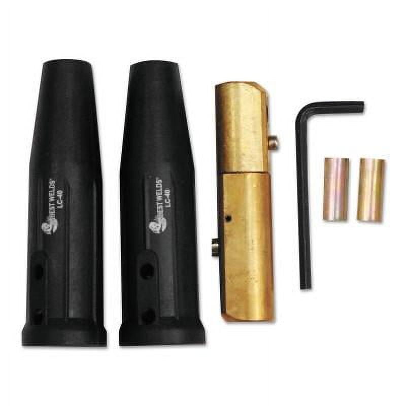Best Welds Cable Connector, LC40 Male/Female, Ball Point Connection, 1/ ...