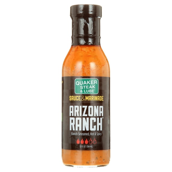 Quaker Steak & Lube Arizona Ranch Sauce 12 fl oz Hot Spicy Ranch ...