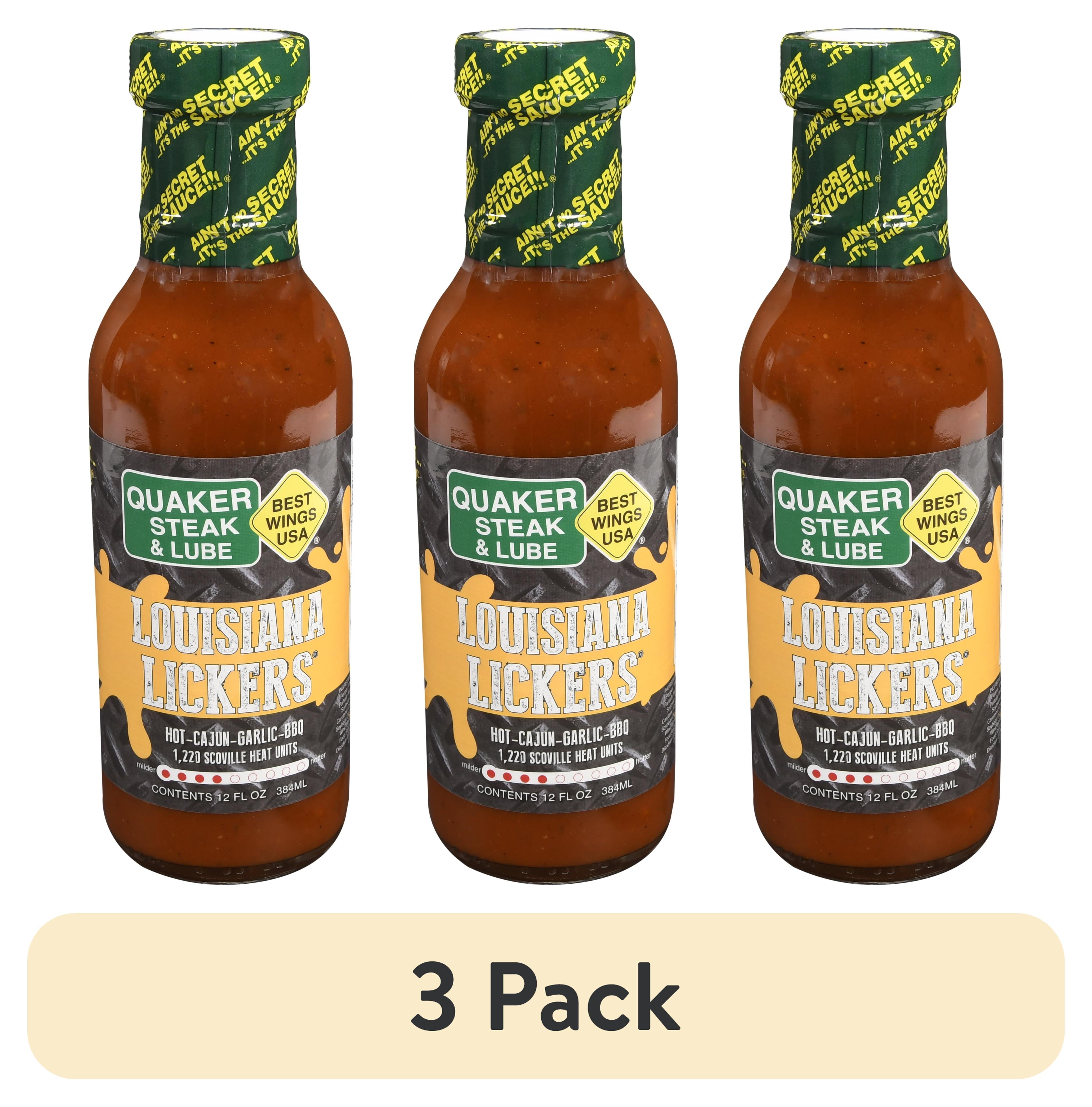 (3 pack) Best Wings USA Quaker Steak & Lube, Louisiana Lickers Sauce ...
