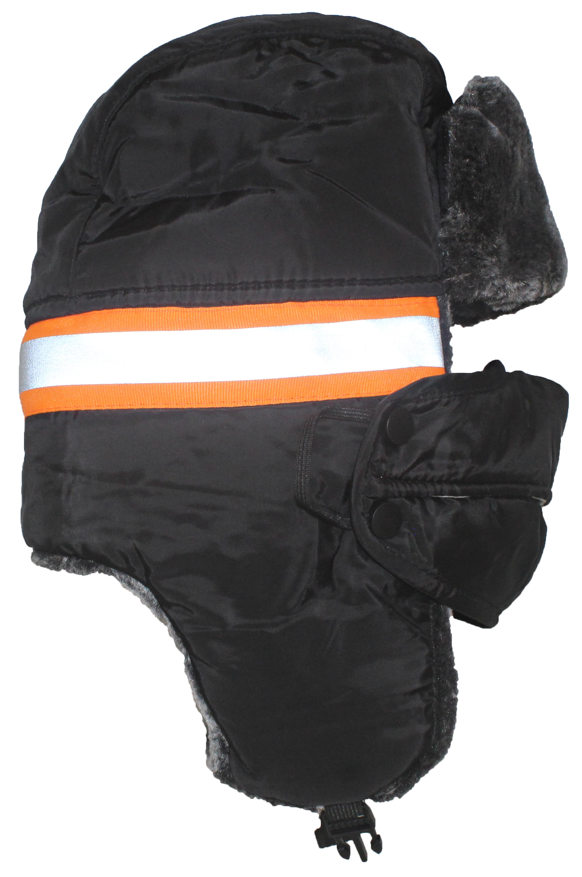 Best Winter Hats Nylon High Visibility Reflective Stripe Russian Cap W ...