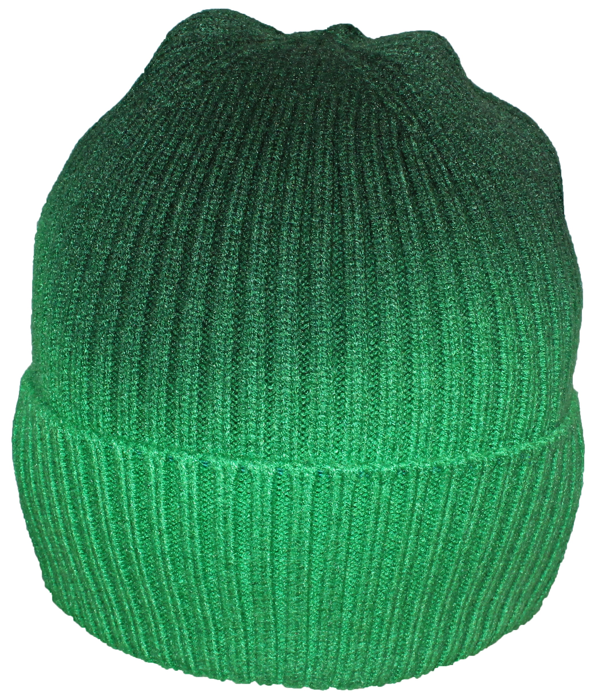 Best Winter Hats Tight Rib Knit Gradient Color Cuffed Beanie Cap ...