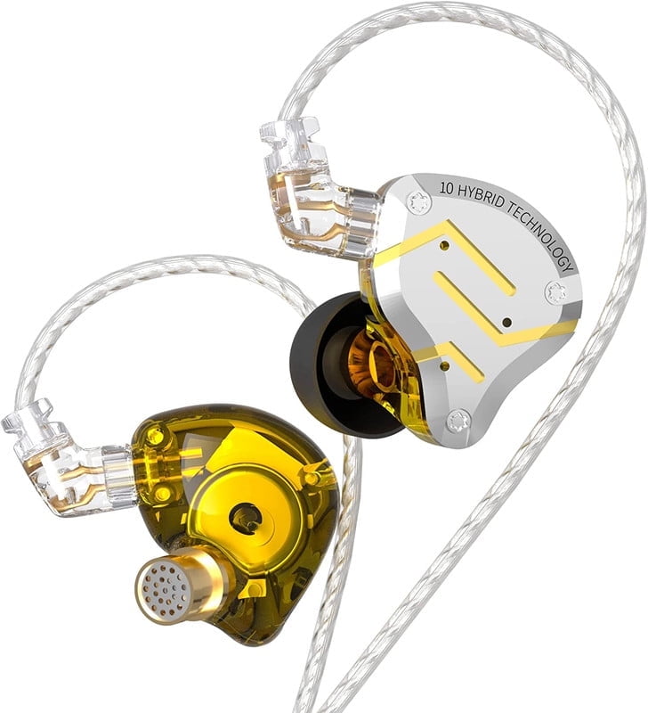 Best Wired Headphone, KZ ZS10 Pro IEM in Ear Monitor, 4BA 1DD KZ ...