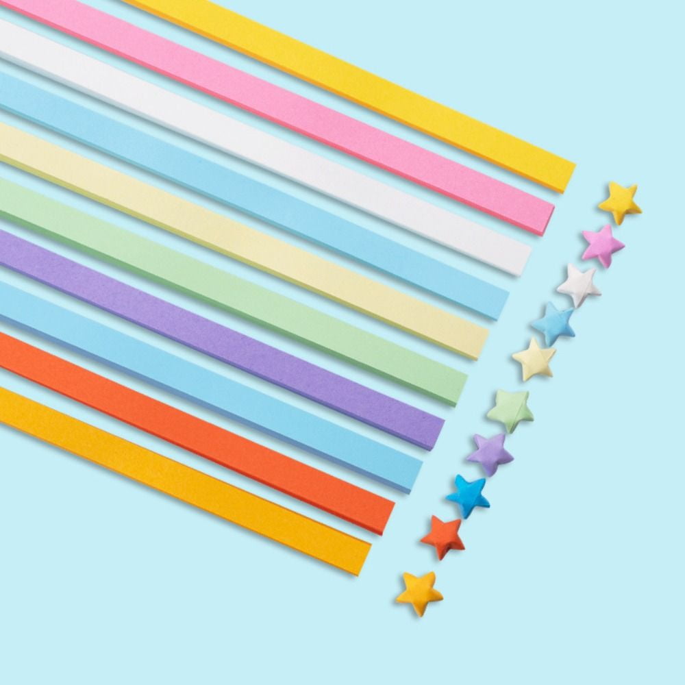 Best Wishes DIY Art Craft Cartoon Single Sided Scrapbooking Lucky Star ...