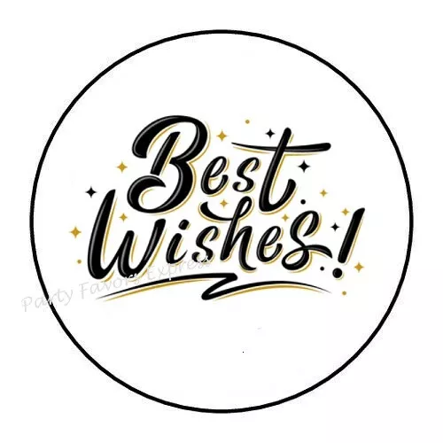 Best Wishes Sticker Party Favors Sticker Envelope Seals Labels Stickers ...
