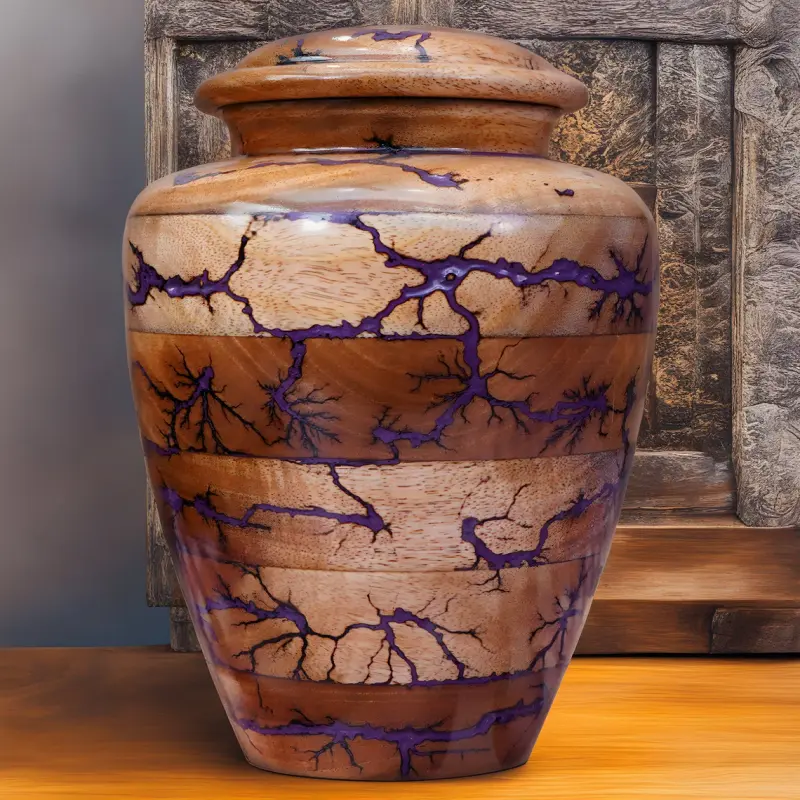 Best Wooden Urns for Human Ashes Adult Sized Boxes Premium Adult Wooden ...