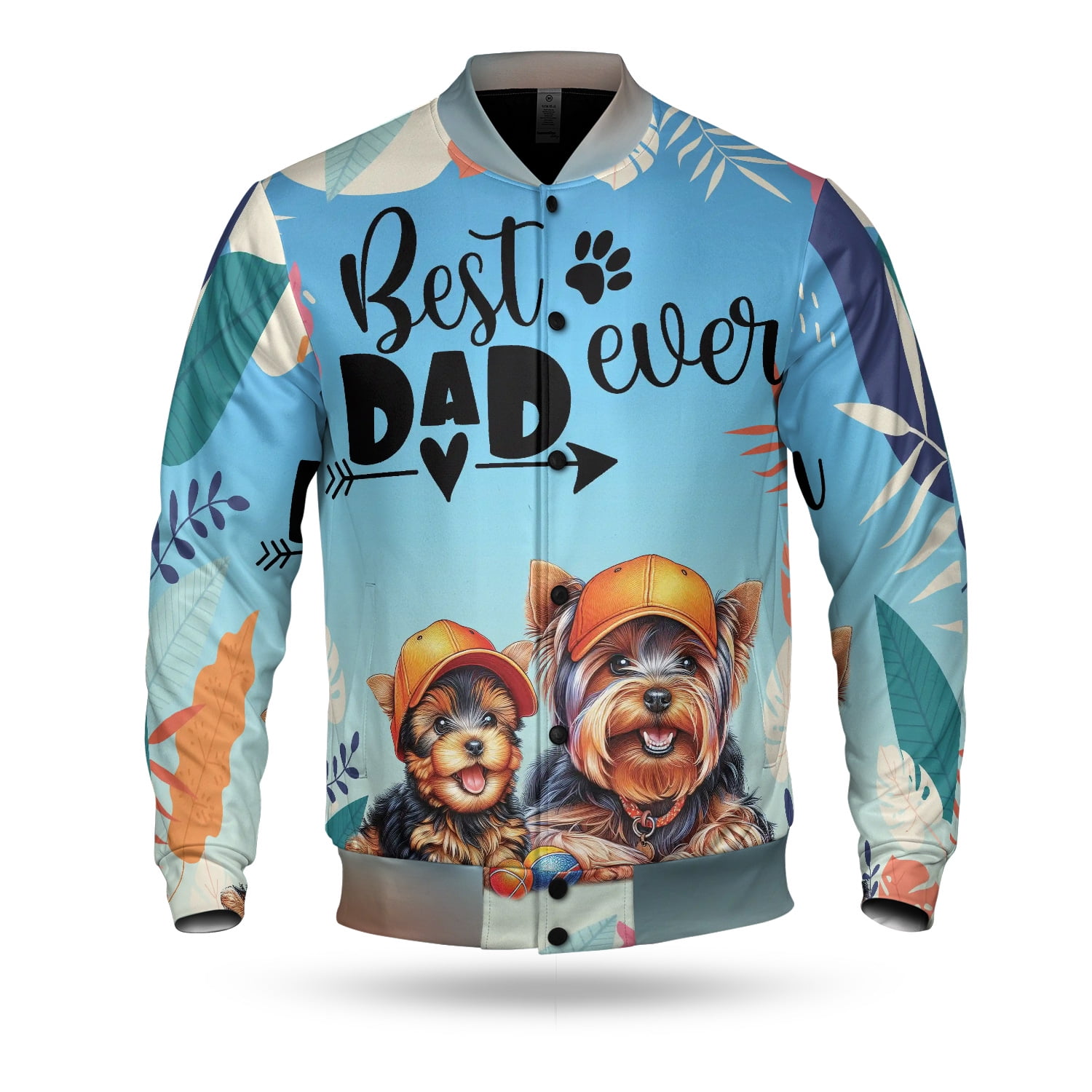 Best Yorkshire Terrier Dad Ever Happy Father's Day All Over Print 3D ...