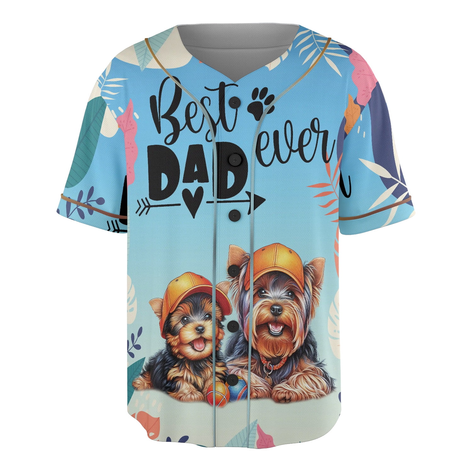 Best Yorkshire Terrier Dad Ever Happy Father's Day All Over Print 3D ...
