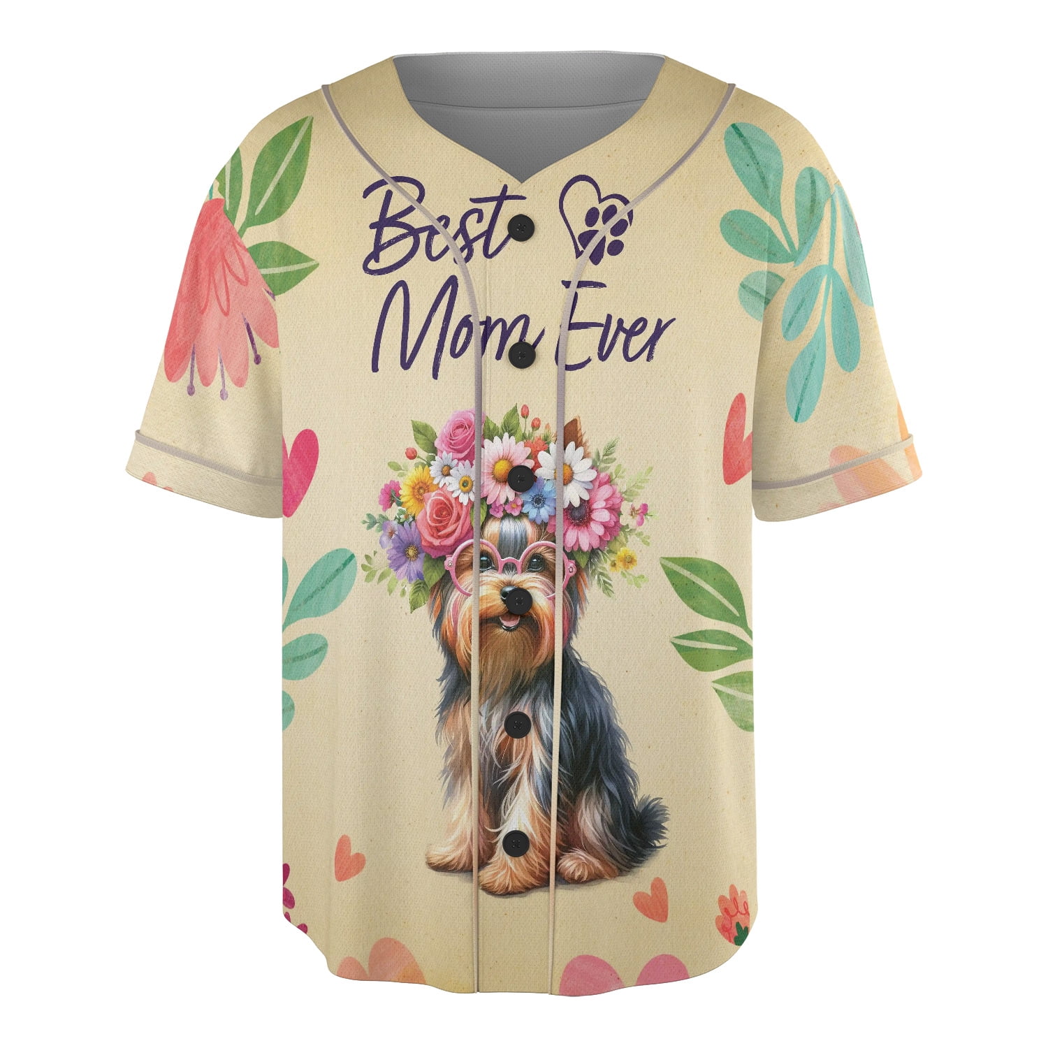 Best Yorkshire Terrier Mom Ever Happy Mother's Day All Over Print 3D ...
