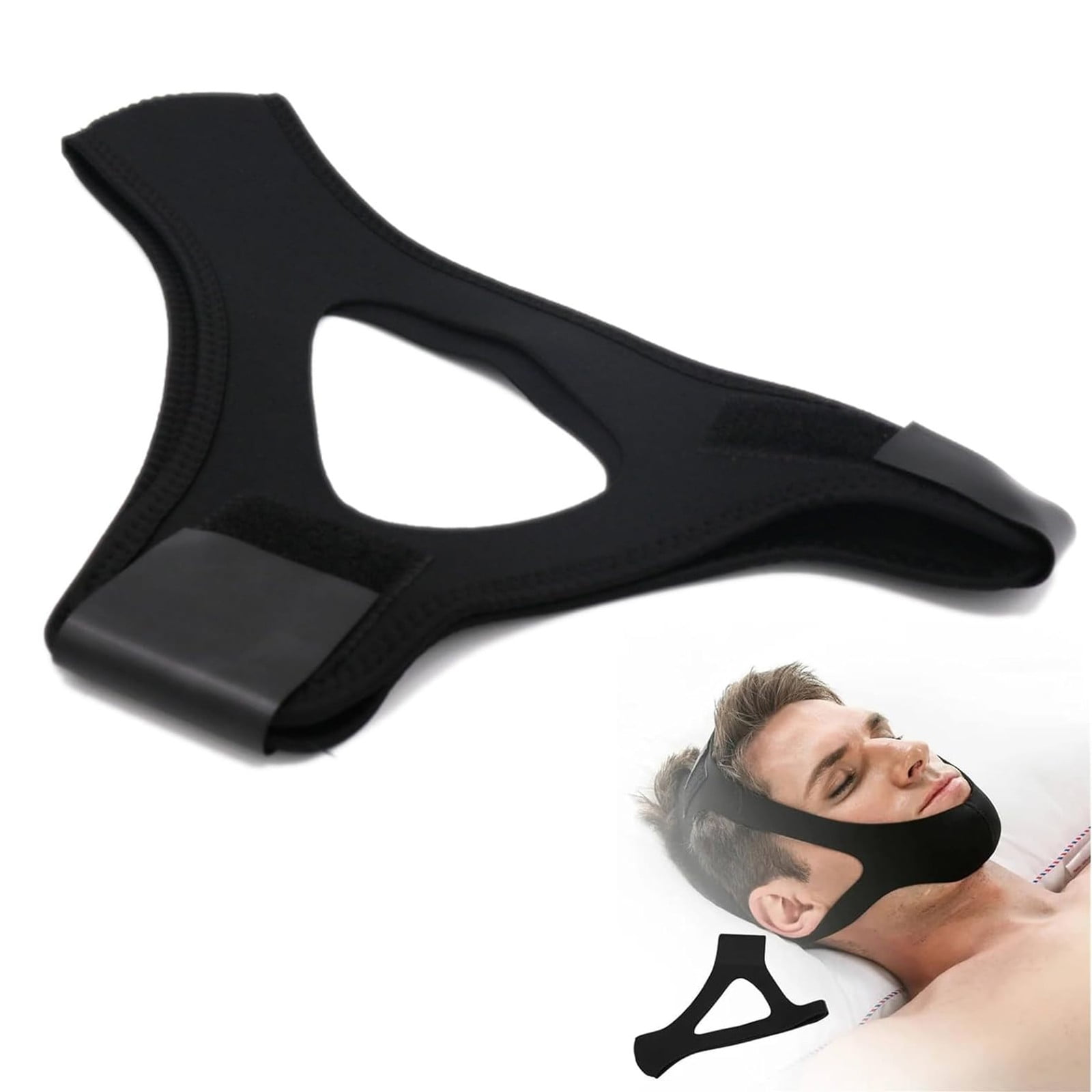 Best anti-snoring products Snoring cessation devices Airflow Jaw Strap ...