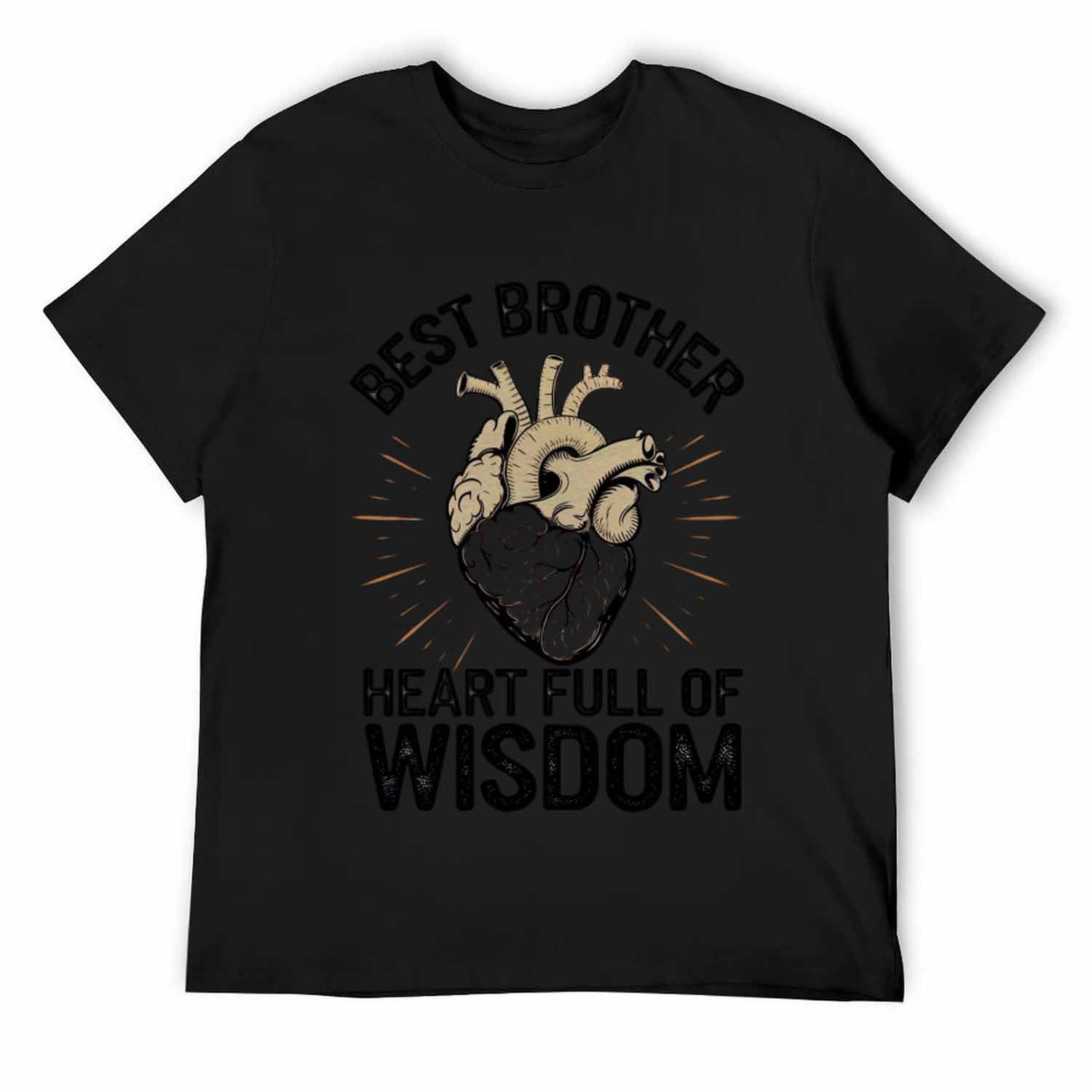 Best brother heart full of wisdom Teacher Student Back To School T ...