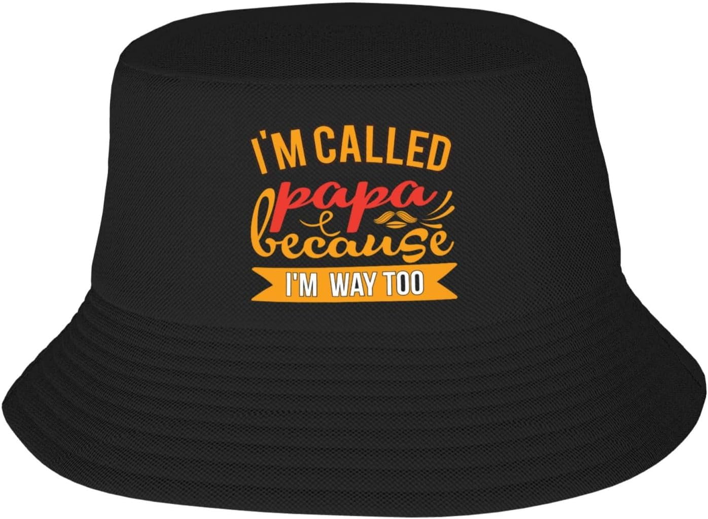 Best dad t Design Bucket Hat Adult Unisex Fishing Sun Hat Black ...