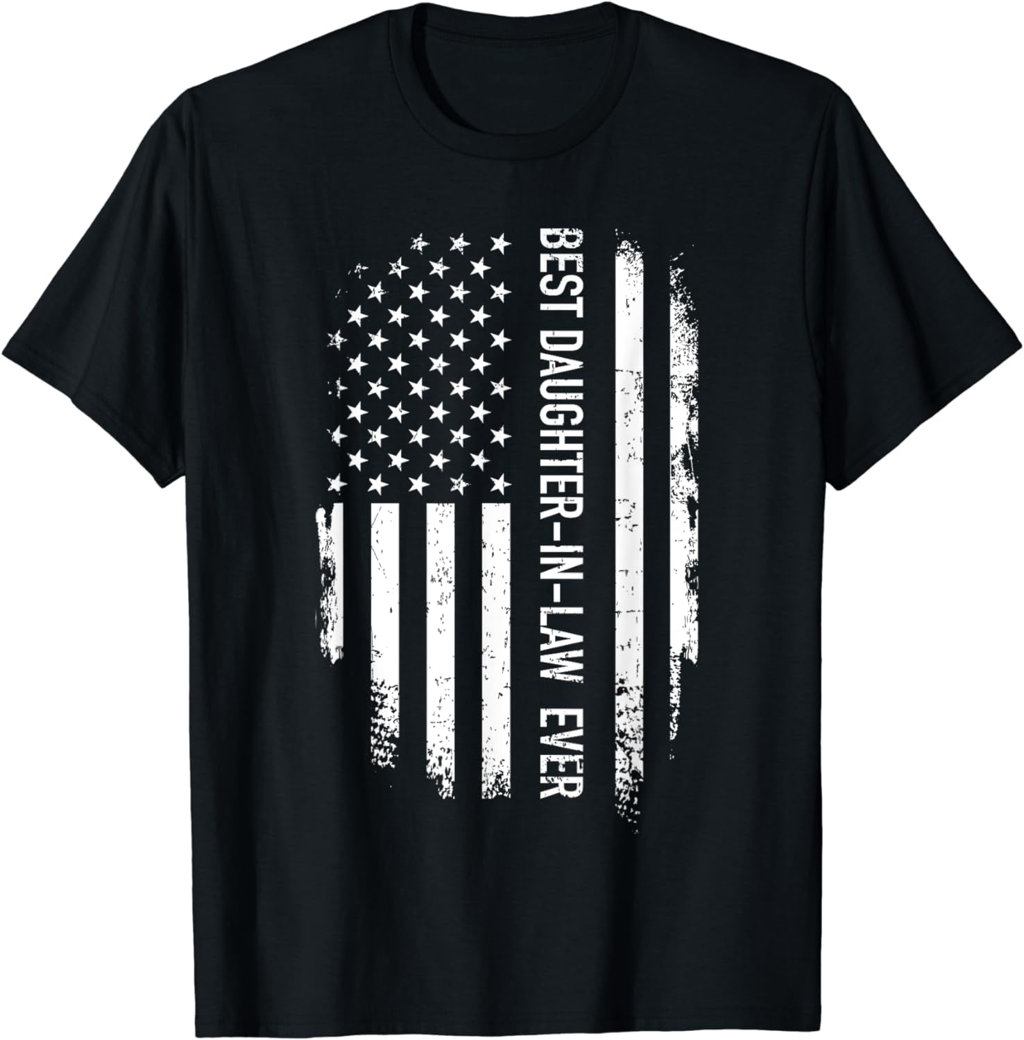 Best daughter-in-law ever US american vintage flag T-Shirt - Walmart.com