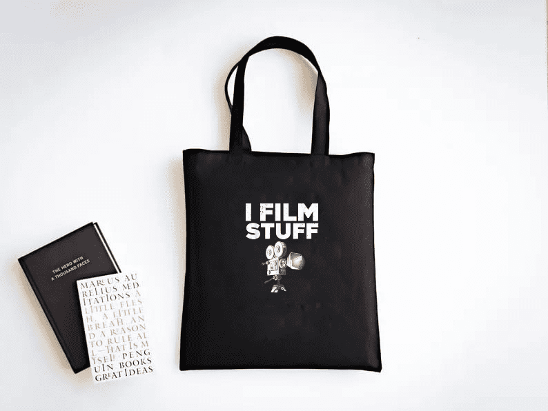 Best filmmaker art men women screenplay film make tote bags - Walmart.com
