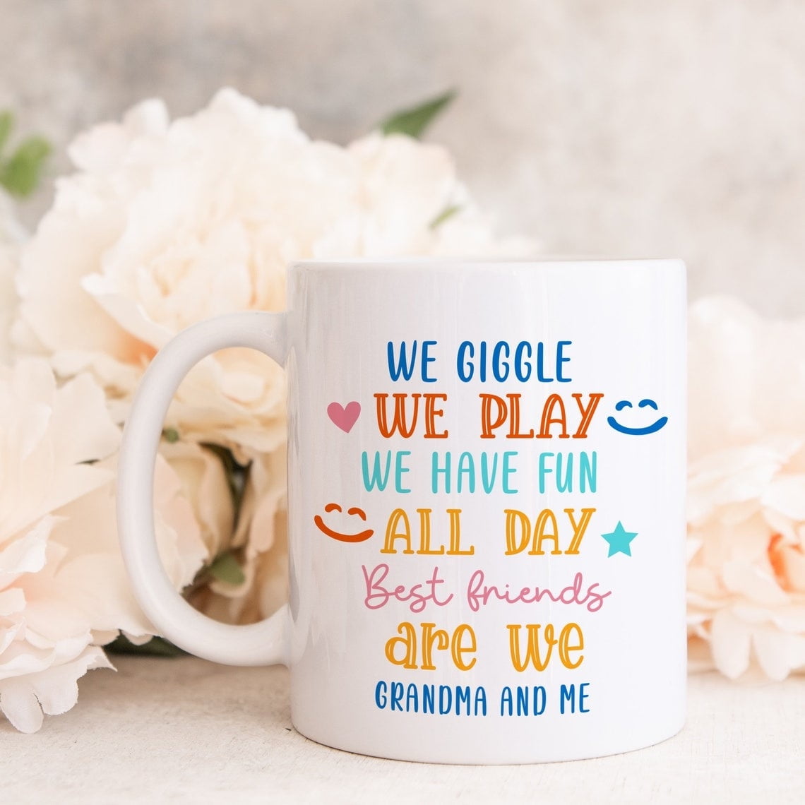 Best friends are we mug, Gift for grandad dad mum grandma auntie uncle ...