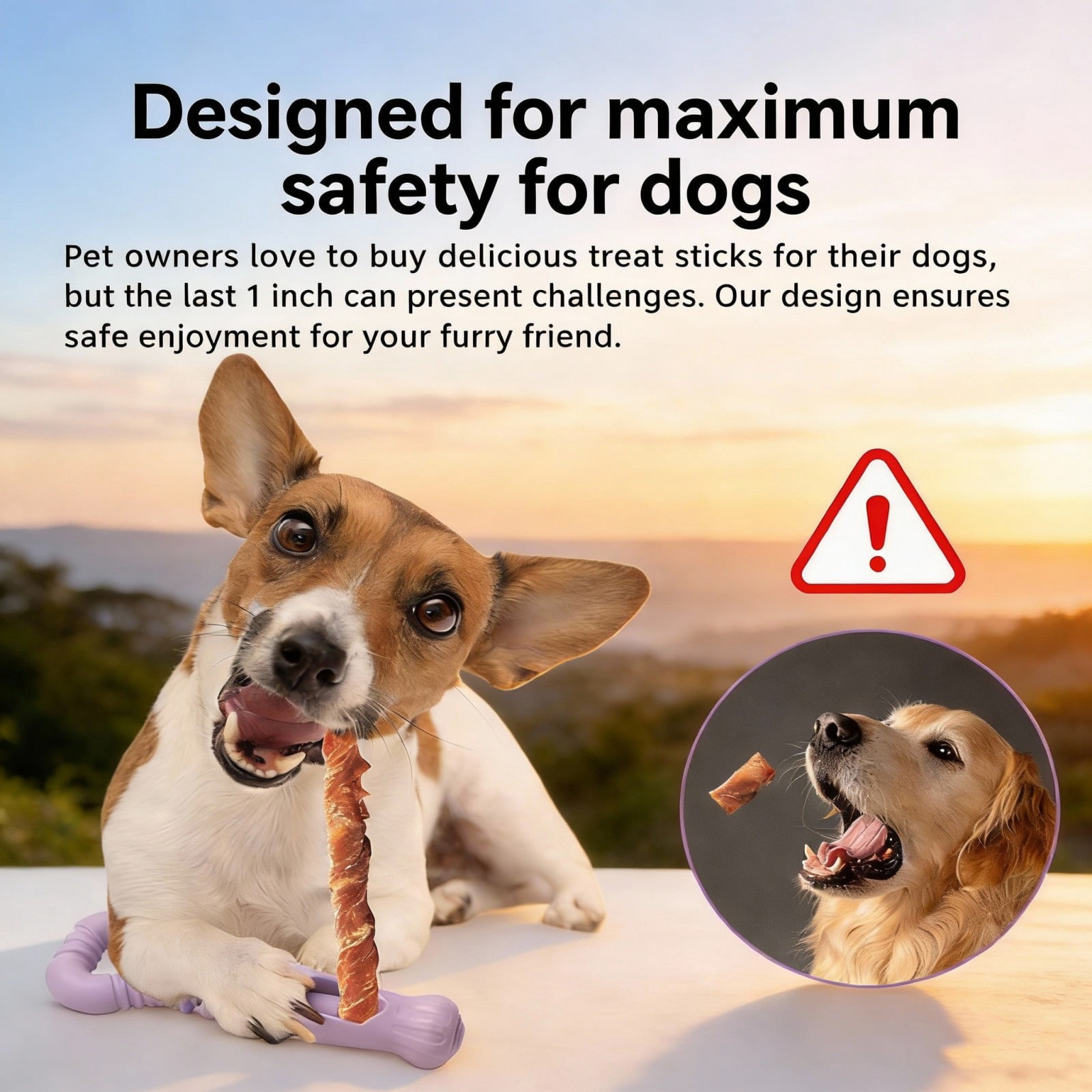 Treat Dispensing Dog toys, Dog dental Sticks, 8 in tough Rubber, dental ...