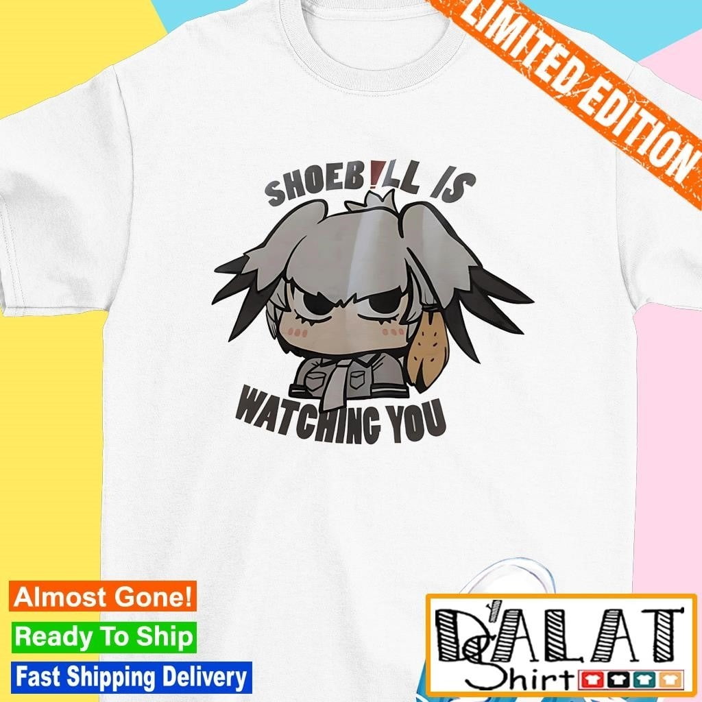 Best-kaiyodo-kemono-friends-shoebill-is-watching-you-shirt - Walmart.com