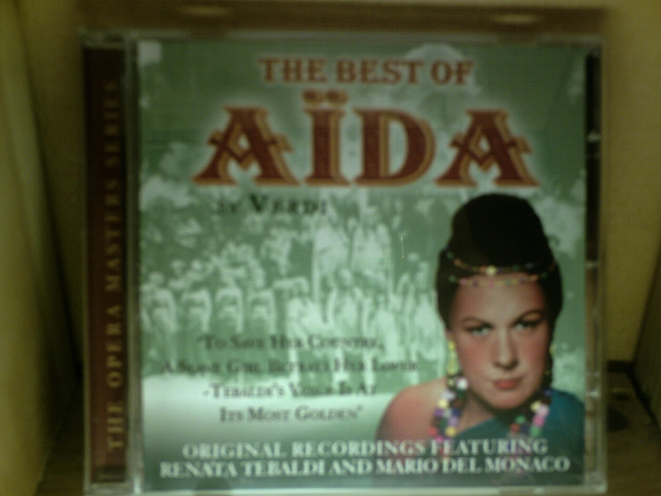 Various Artists Best of Aida, The (Tebaldi, Del Monaco) (CD) Album ...