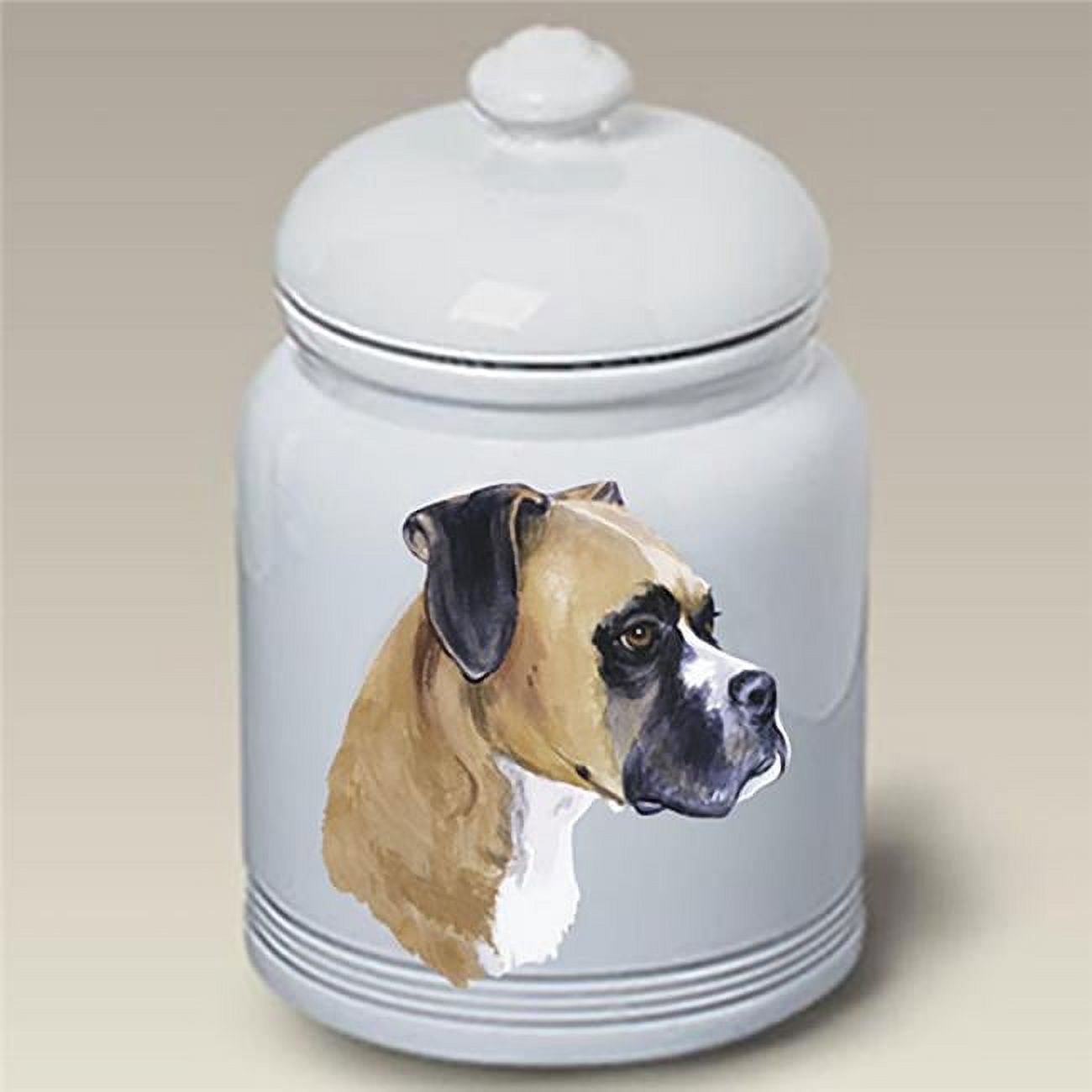 Best of Breed 230011 Boxer Fawn Stoneware Ceramic Treat Jar - Walmart.com