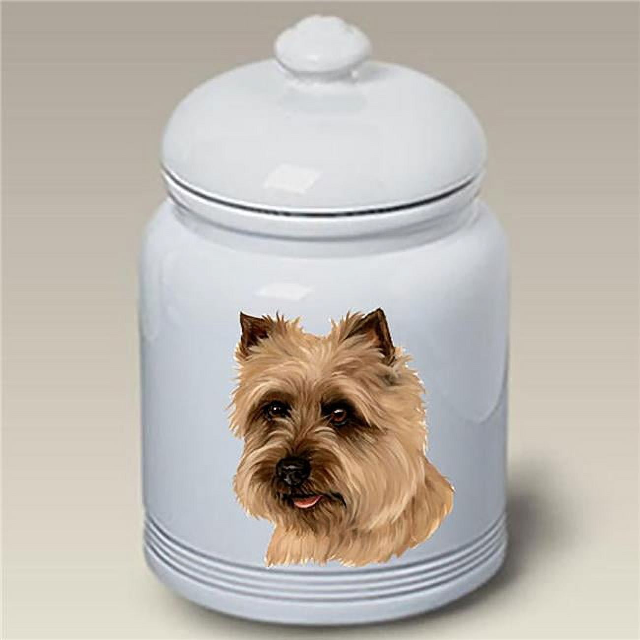Best of Breed 45094 Cairn Terrier Wheat Ceramic Treat Jar - Walmart.com