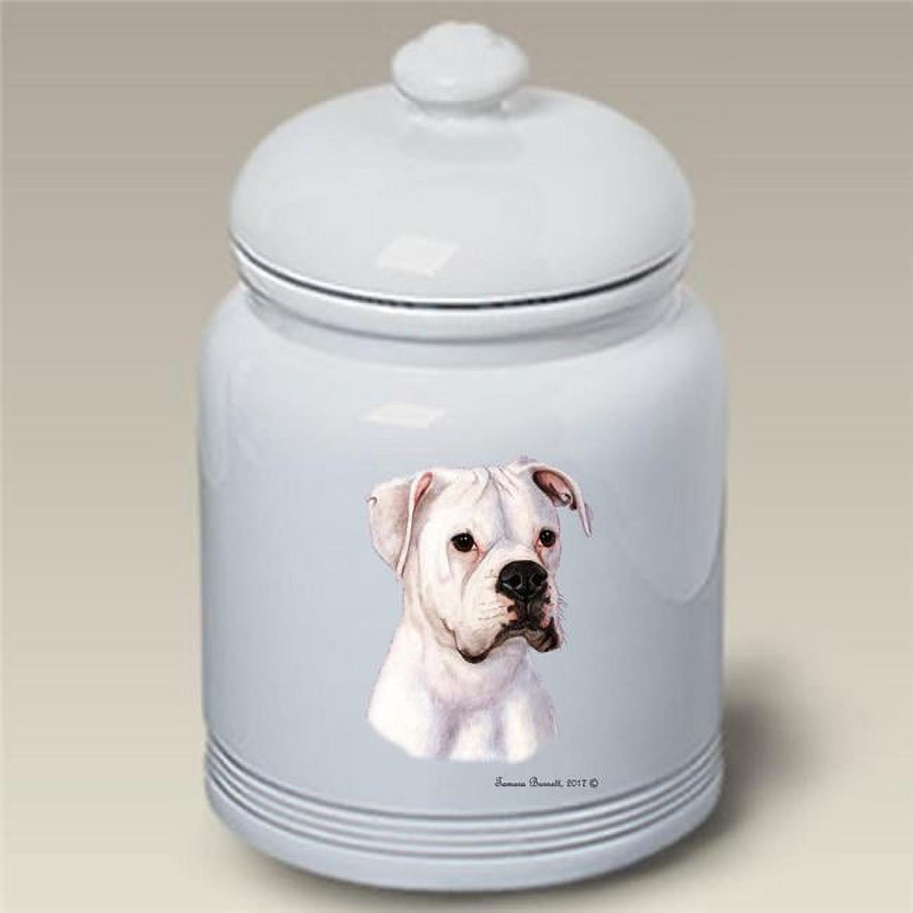 Best of Breed 561049 Boxer White Uncropped Stoneware Ceramic Doggie ...