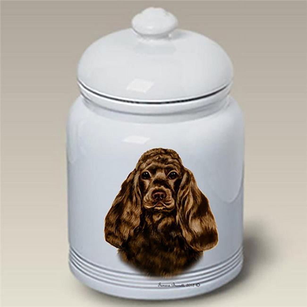 Best of Breed 561086 Cocker Spaniel Chocolate Stoneware Ceramic Doggie ...