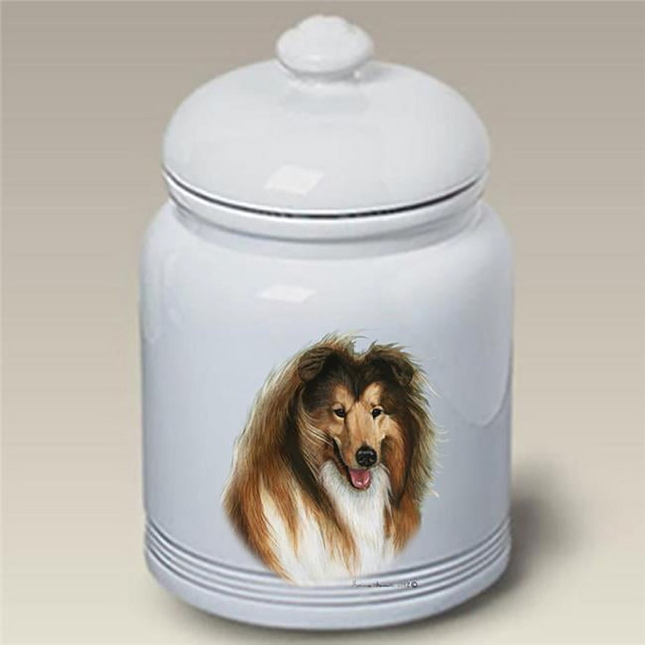 Best of Breed 561088 Collie Stoneware Ceramic Doggie Treat Jar ...
