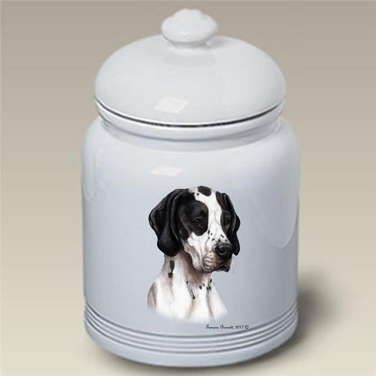 Best of Breed 561115 English Pointer Black & White Stoneware Ceramic ...