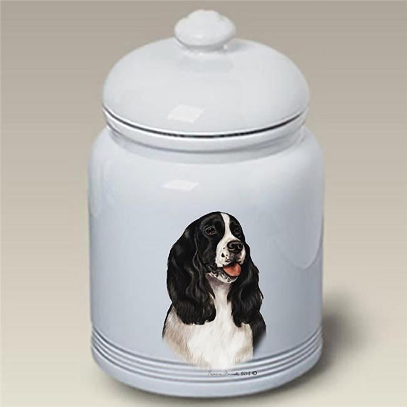 Best of Breed 561266 Springer Spaniel Black & White Stoneware Ceramic ...